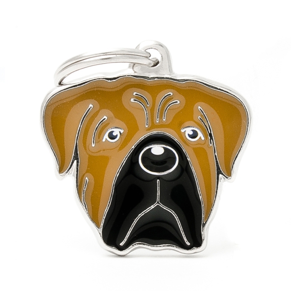 My Family - Medaglietta Cane Corso Varie Colorazioni | Moby Dick