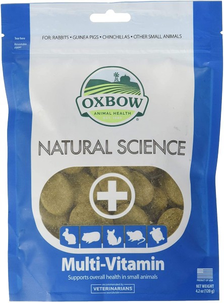 Oxbow - Natural Science Multivitaminico da 120 g | Moby Dick