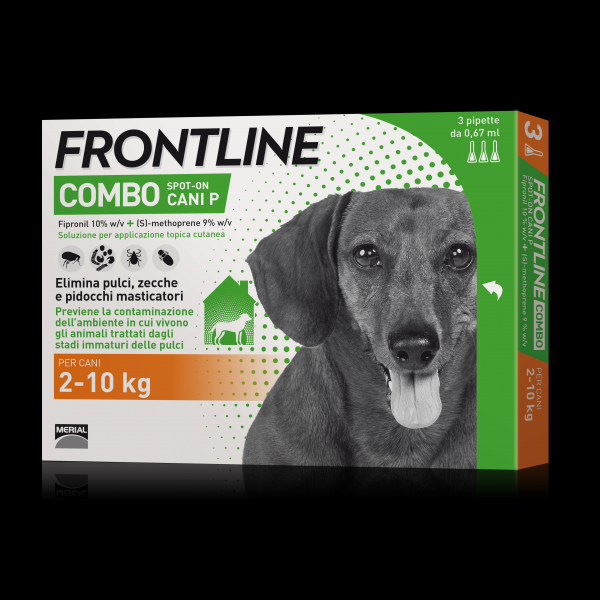 Frontline - Combo per Cani da 2 a 10kg | Moby Dick