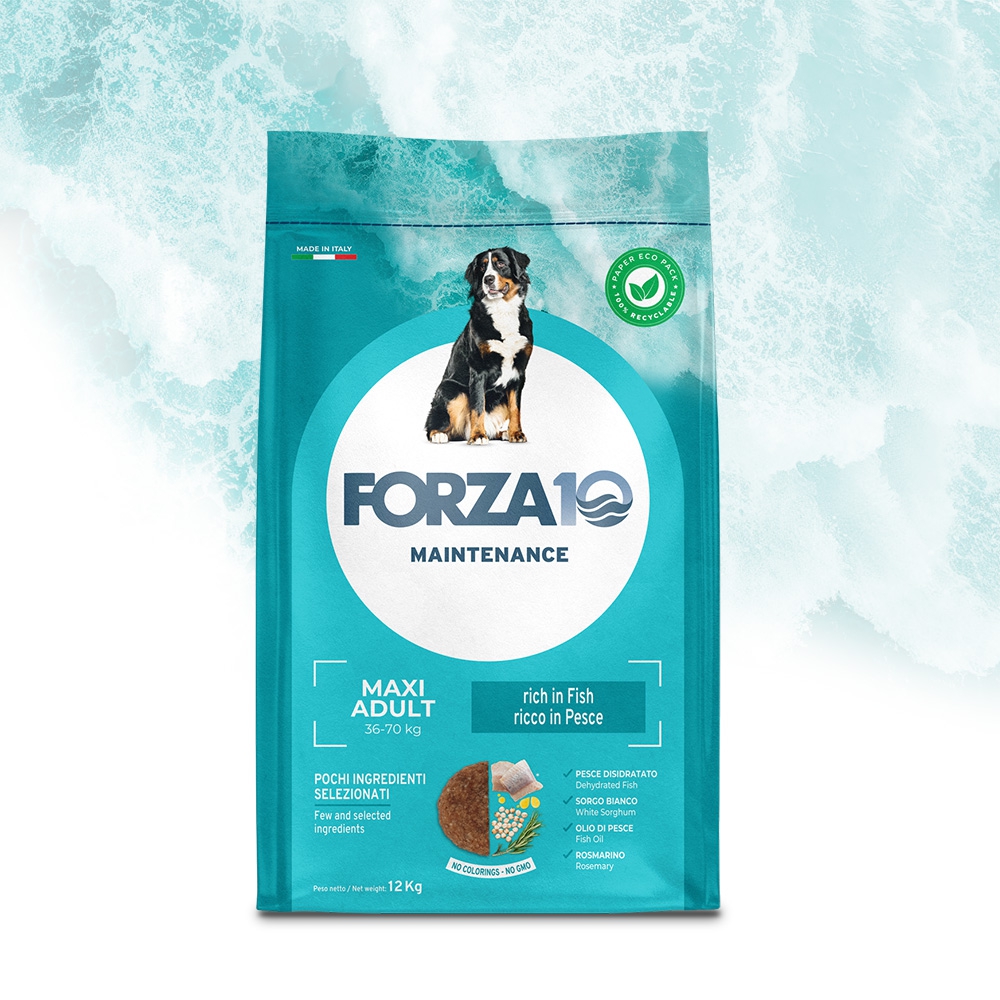 Forza 10 - Maintenance Adult Maxi con Pesce da 12 Kg | Moby Dick